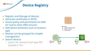 IoT - From Raspberry Pi to Feet | PPT