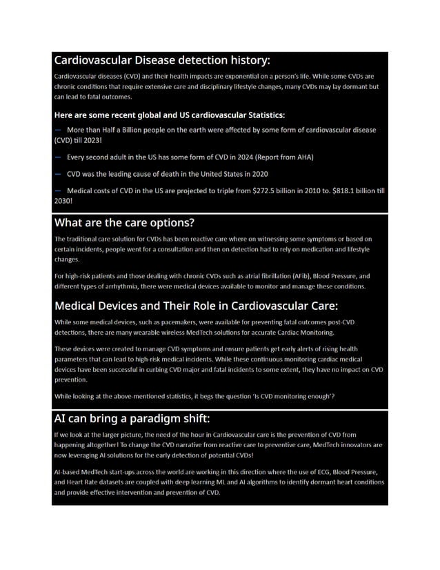 From Reactive Care to Proactive CVD Detection- AI Brings A Paradigm ...