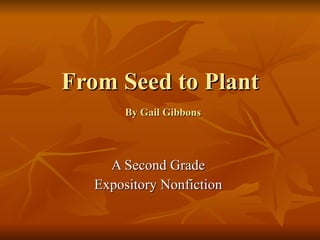 Plant Presentation | PPT