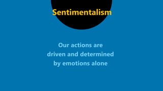 From sentimentalism to sentiment | PPT