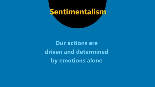 From sentimentalism to sentiment | PPT