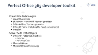 SPTechCon Austin 2019 - From SharePoint to Office 365 development | PPT