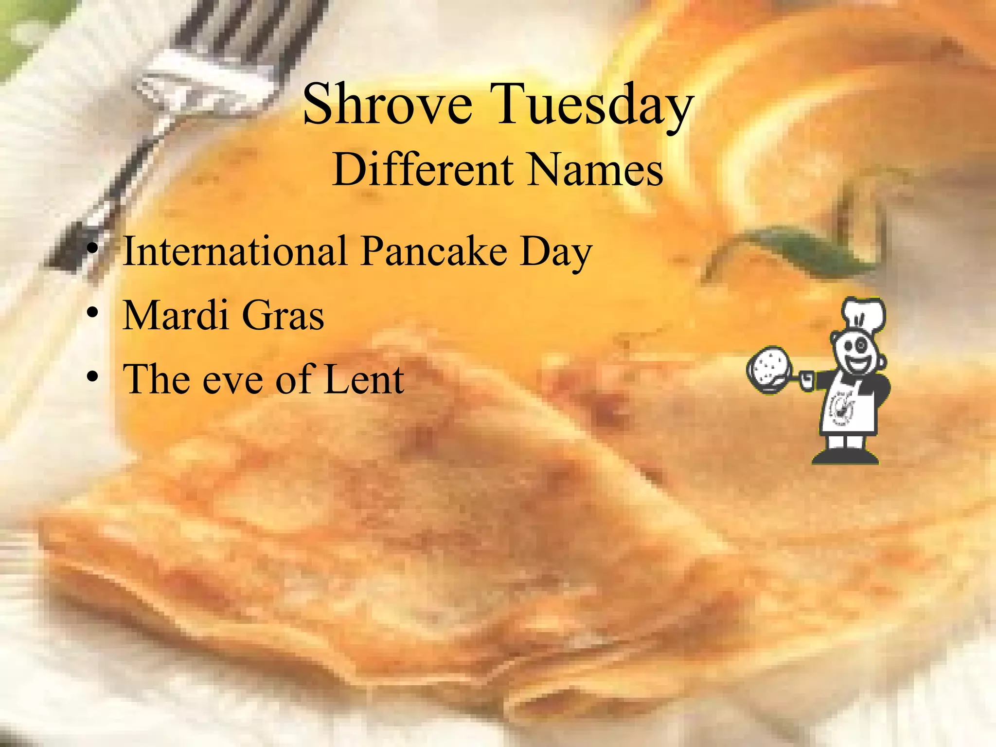 From Shrove Tuesday To Easter | PPT