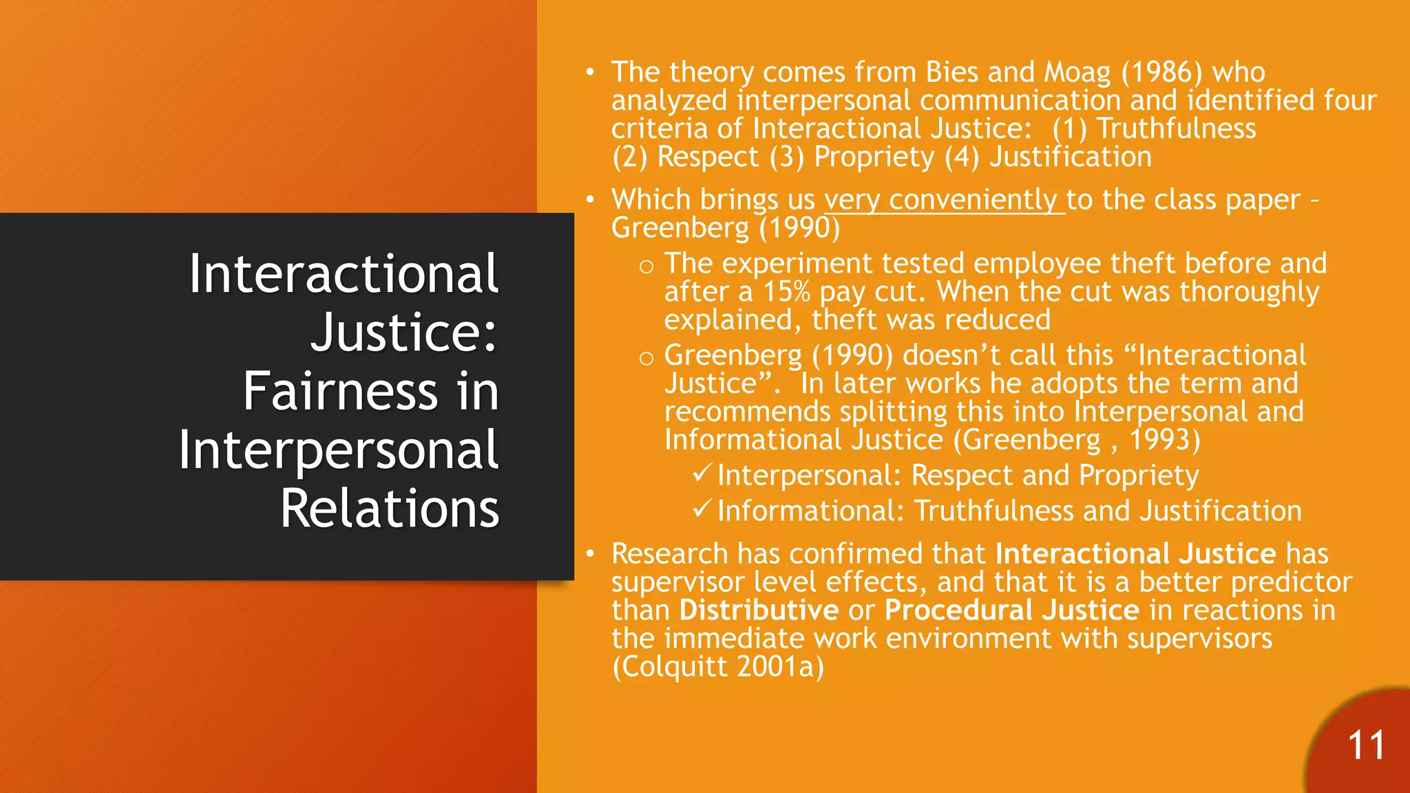 Larry Pino's Study on Social to Organizational Justice | PDF | Business ...