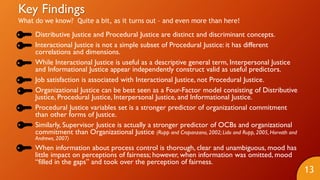 Larry Pino's Study on Social to Organizational Justice | PDF | Business ...