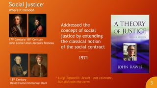Larry Pino's Study on Social to Organizational Justice | PDF