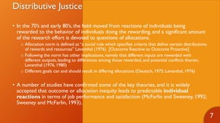 Larry Pino's Study on Social to Organizational Justice | PDF | Business ...