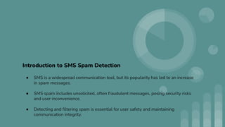From Spam to Ham_ SMS Detection via Naïve Bayes.pptx