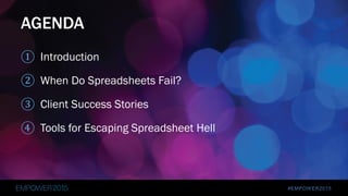 From Spreadsheet Hell to Streamlined Automation with QuickBase | PPT