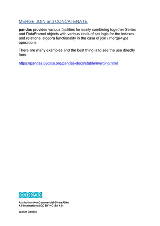 From SQL to Pandas | PDF