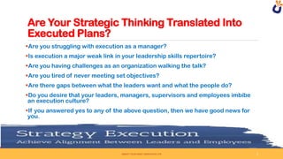 From Strategy to Execution: Management Learning Exchange Program | PPT