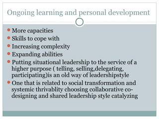 From systems thinking to systems being | PPT