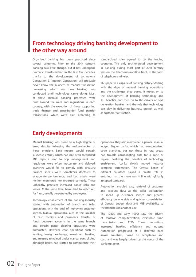 Finacle - New Banking Technology Advancement | PDF