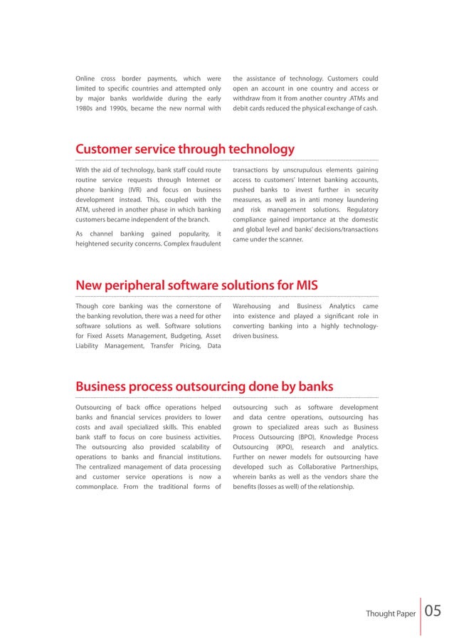 Finacle - New Banking Technology Advancement | PDF