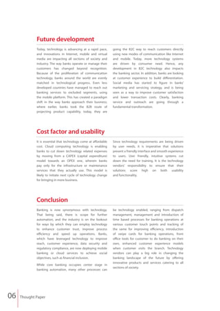 Finacle - New Banking Technology Advancement | PDF