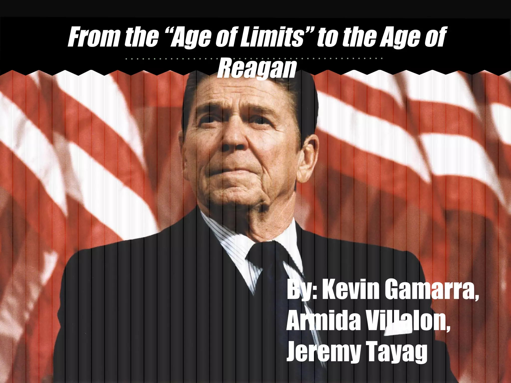 From the “age of limits” to the age of reagan 1 | PDF