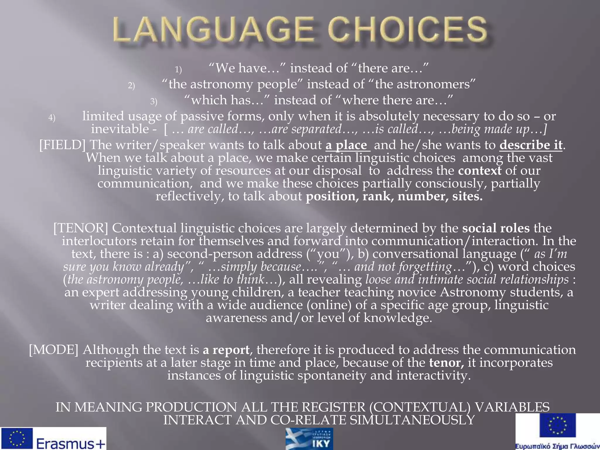 From The Formal Grammar To The Functional Grammar Ppt