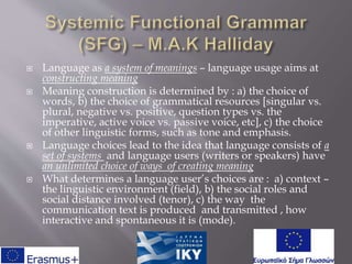 From the formal grammar to the functional grammar | PPTX