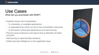 From the Frontline of RASP Adoption | PPT