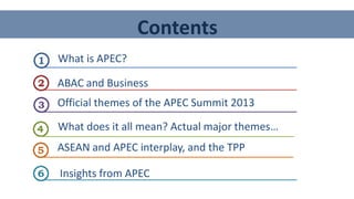Eat. Talk. Ideate: the APEC Summit on Bali | PPT