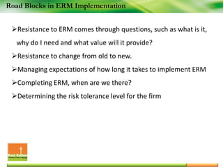 Enterprise Risk Management (ERM); From theory to practice | PDF