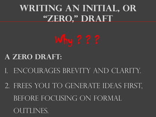 From Topic to Presentation | PDF