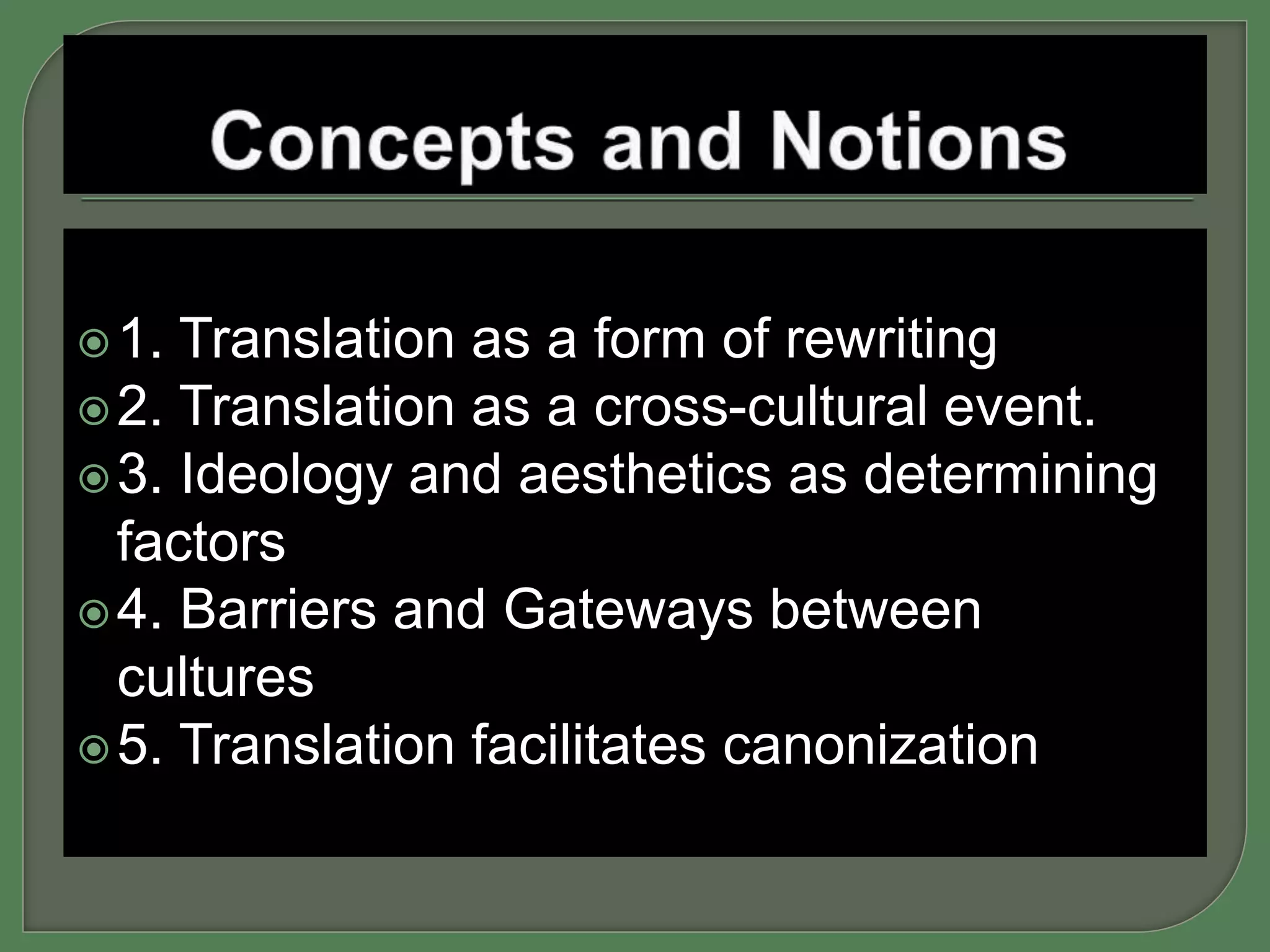 From translation to adaptation | PPTX