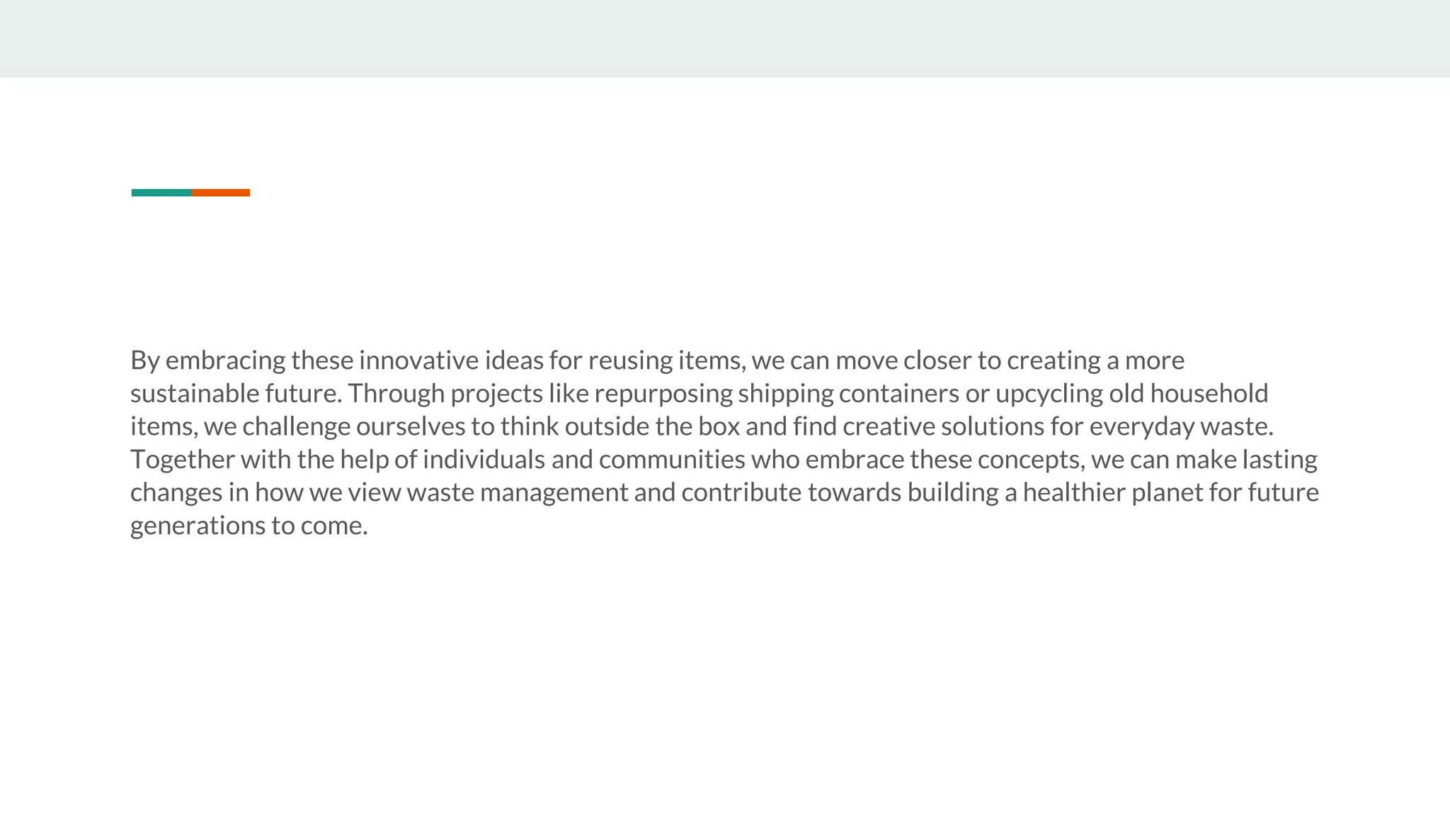 From Trash to Treasure_ Creative Ways to Reduce, Reuse and Recycle.pptx