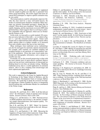 From Tweets To Polls Linking Text Sentiment To Public Opinion Time ...