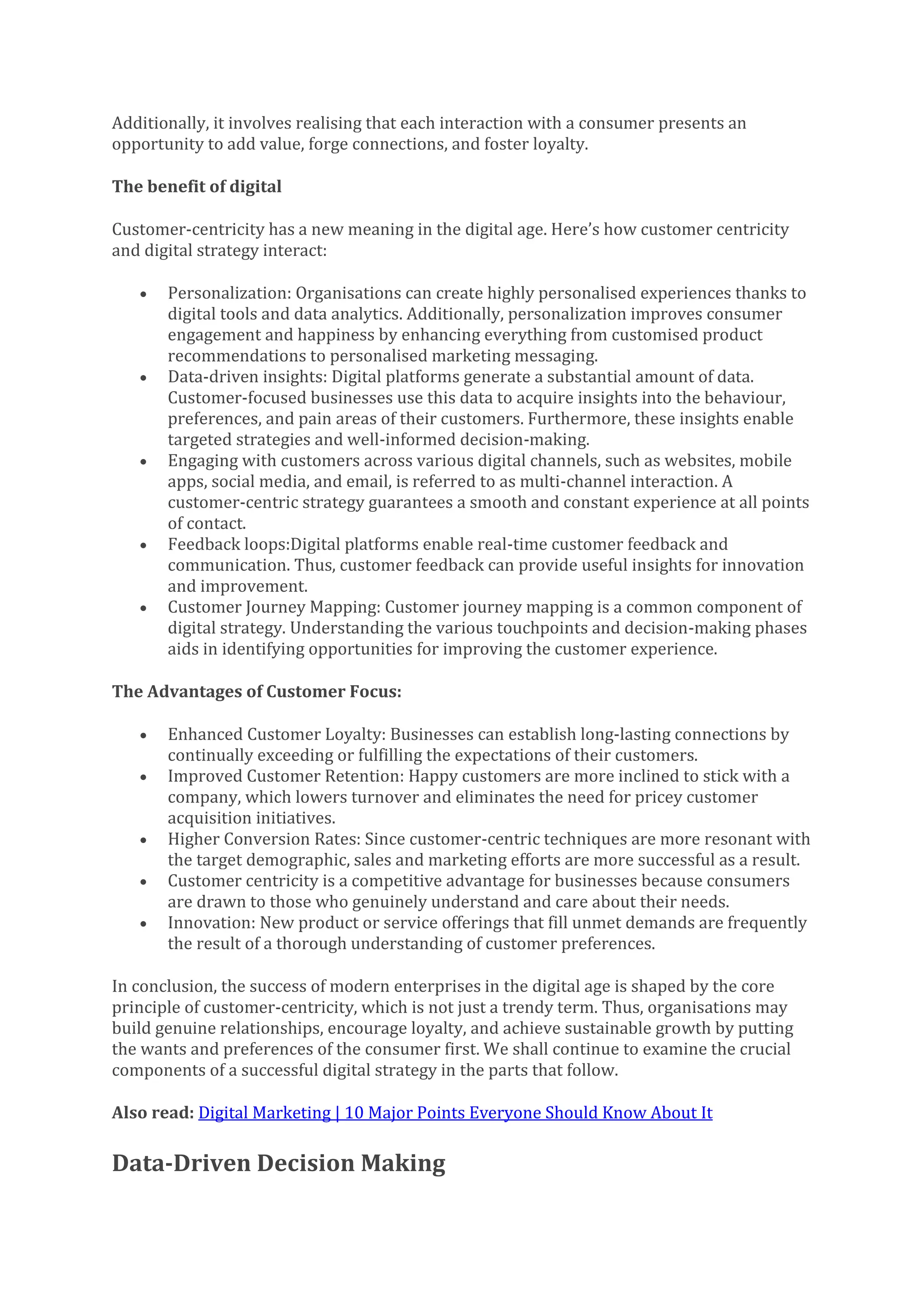 What makes a successful digital transformation? | PDF