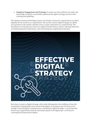 What makes a successful digital transformation? | PDF