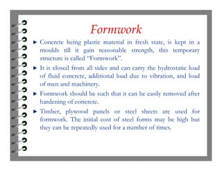 From work & shuttering | PDF