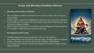 From Worship to Warning: Manasa Devi’s Journey from Religious Devotion ...
