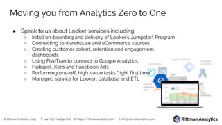 From Zero to One with Rittman Analytics | PPTX | Information Services ...