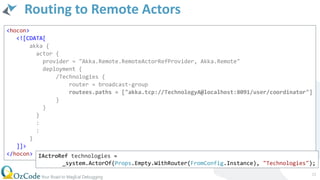 From Zero to the Actor Model (With Akka.Net) - CodeMash2017 - Tamir Dresher | PPTX | Web ...