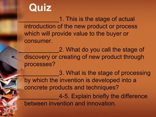 Product innovation | PPT