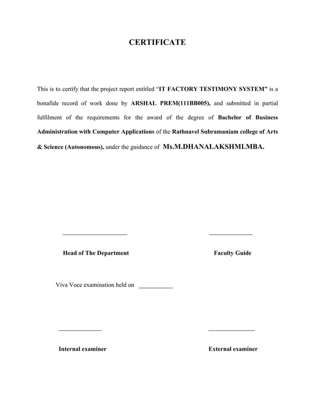 ARSHAL'S ORGANIZATION STUDY OF THE KERALA MINERALS AND METALS | PDF