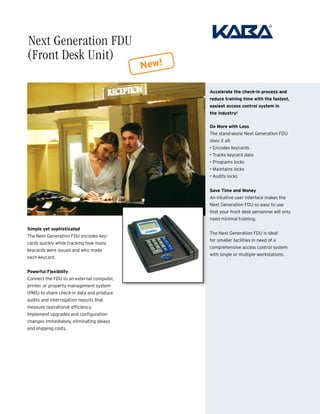 Front desk-unit | PDF