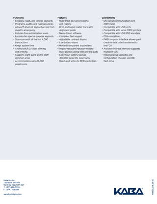 Front desk-unit | PDF