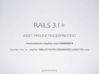Rock'n Rails - Front-end com Rails | PPT
