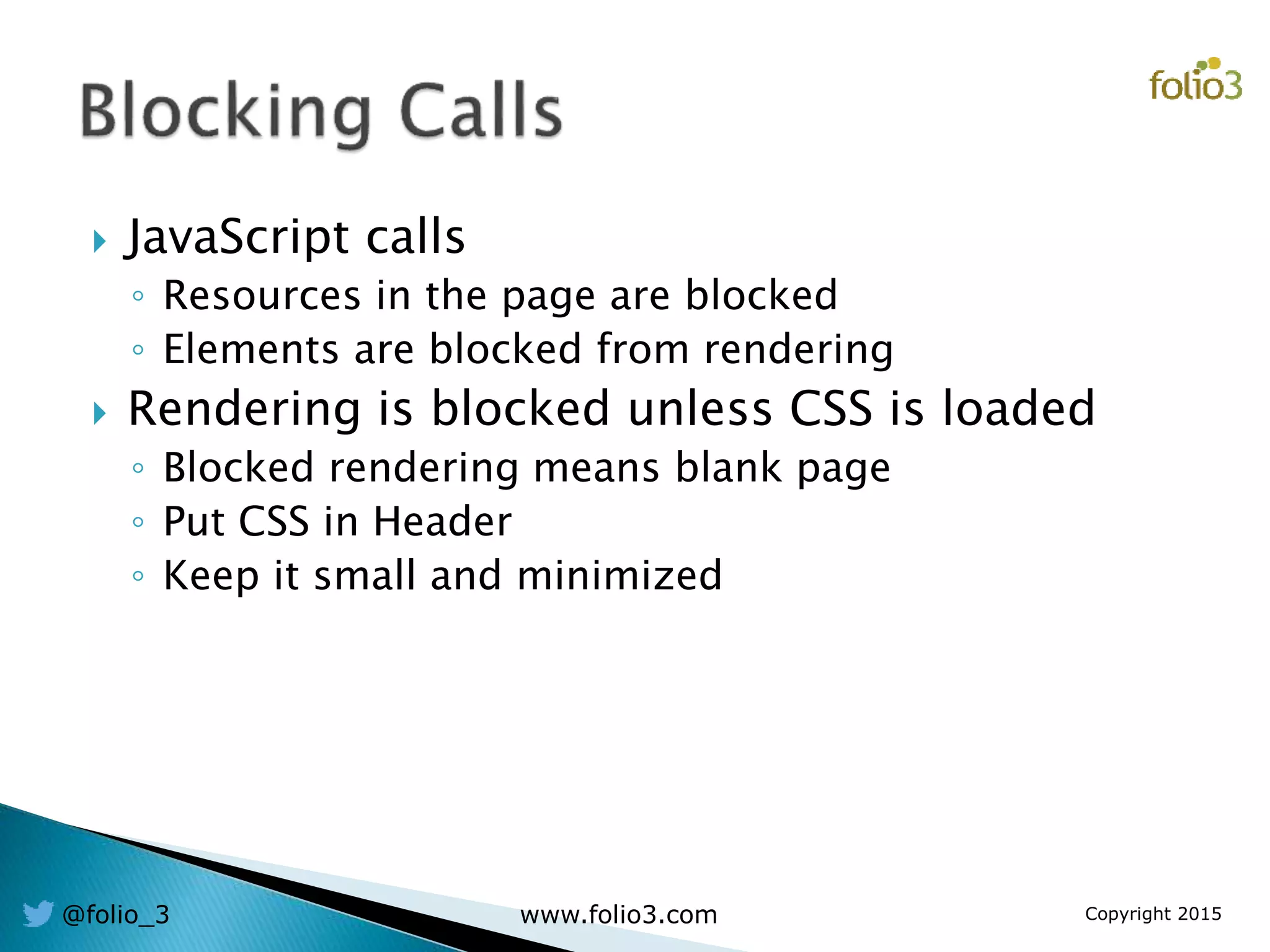 Front End Oprtimization