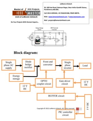 Front end converter with integrated pfc and dc–dc functions for a fuel ...