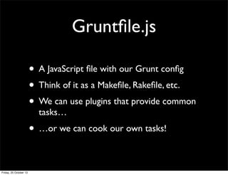 Front-end development automation with Grunt | PPT