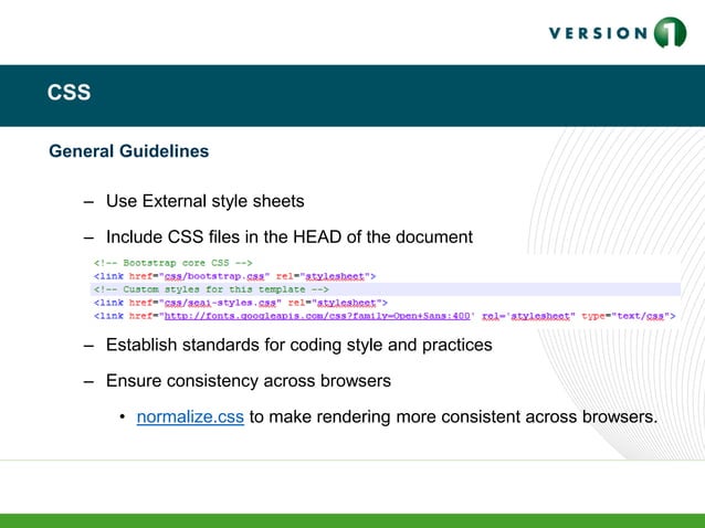 Front end development best practices | PPT