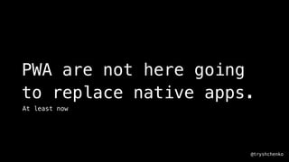 PWA to React Native migration | PPT