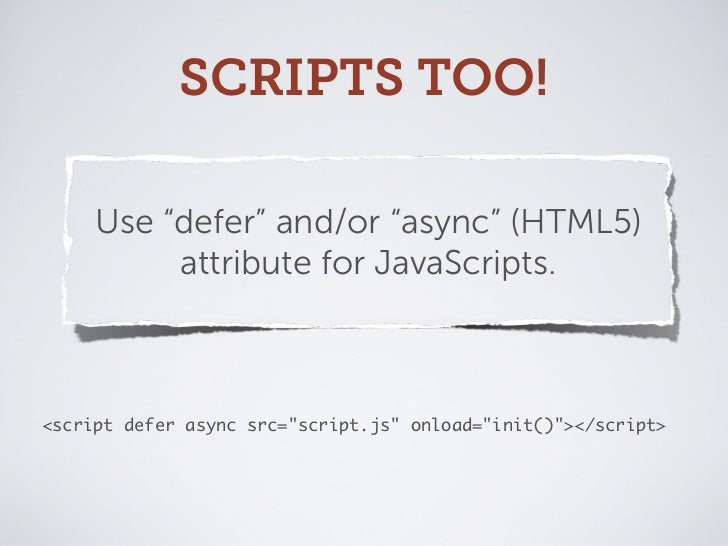 High Performance Front-End Development