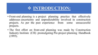 Front end planning | PPT