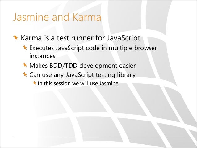 Front End Unit Testing Using Jasmine