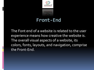 Front-End VS Back-End | PPTX