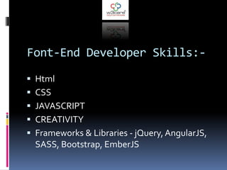 Front-End VS Back-End | PPT